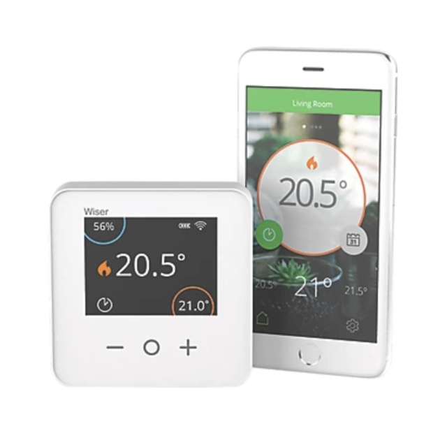 Drayton Wiser Wireless Heating & Hot Water 3-Channel Thermostat Control ...
