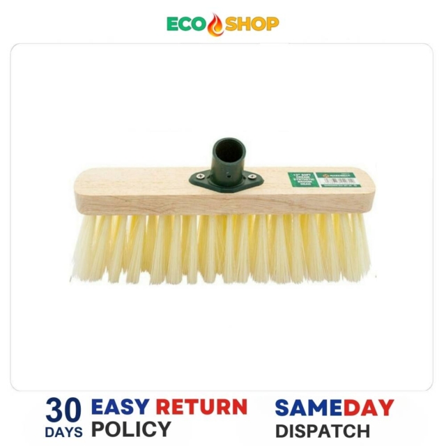 Marksman 12″ Soft Cream Synthetic Broom Head – ECO Heat Shop Ltd