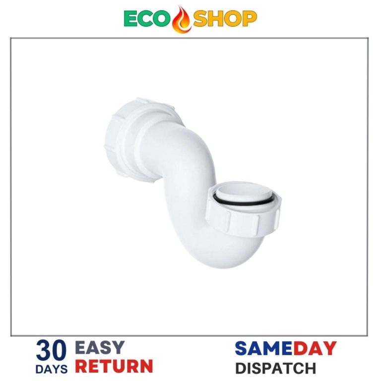 Waste Shallow Bath Trap 40Mmx19Mm Seal – ECO Heat Shop Ltd