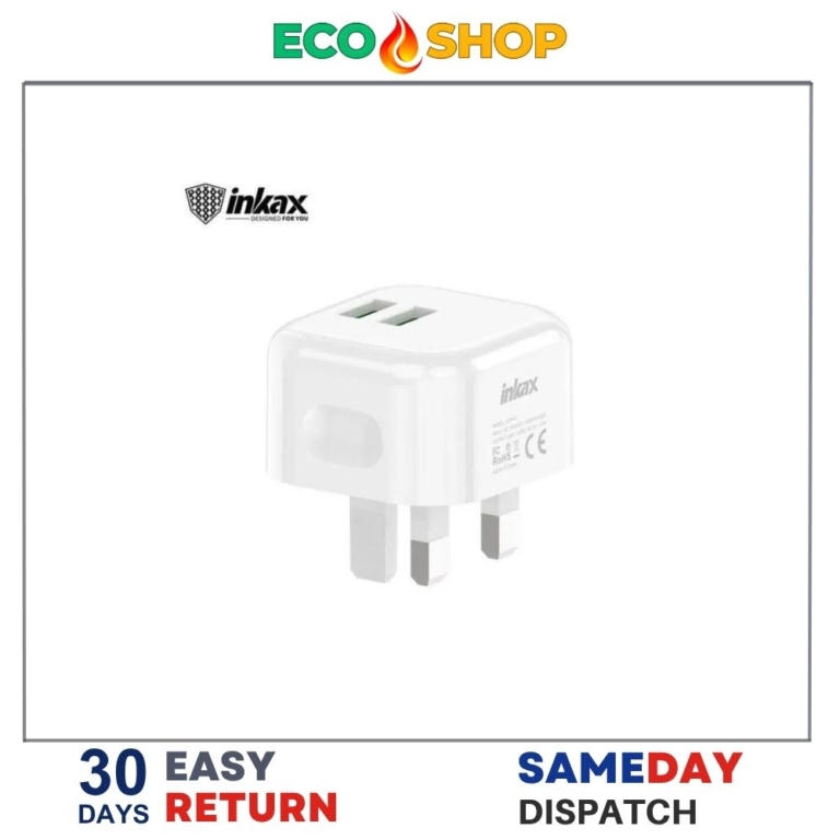 Inkax Smart Home Travel Charger | UK Trade