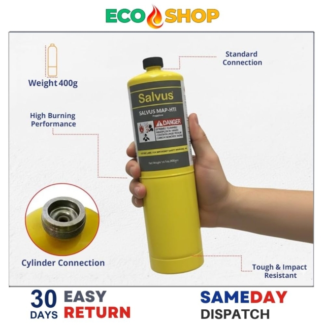 Salvus MAP-HTi propylene – ECO Heat Shop Ltd