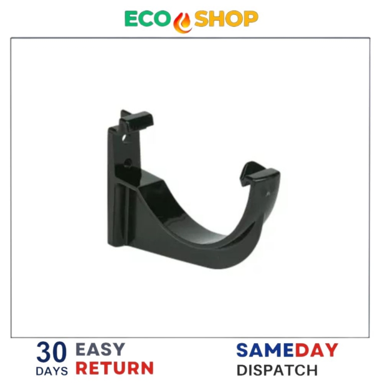 Gutter Fascia Bracket Black (Standard) | UK Trade